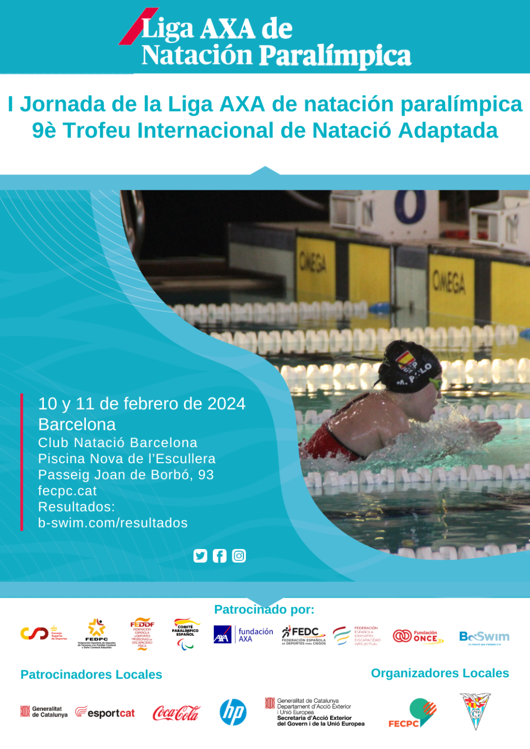 LLEGA LA PRIMERA JORNADA DE LA LIGA AXA DE NATACIÓN Y EL TROFEO ...