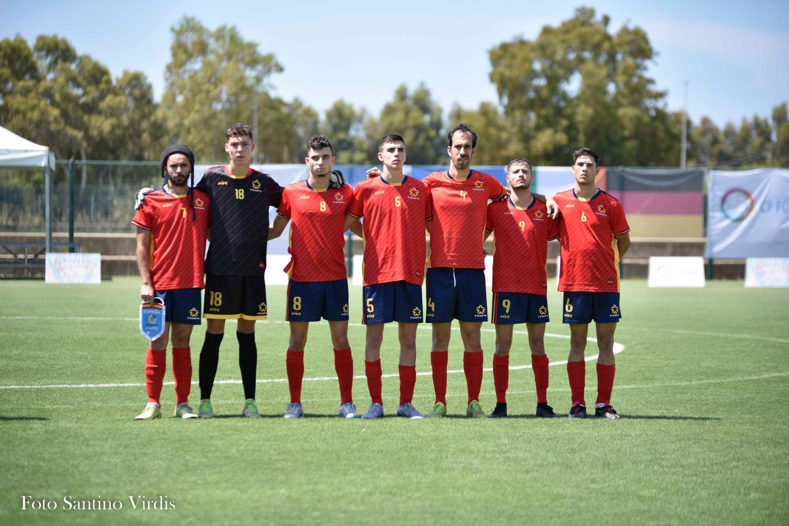 ESPAÑA CONQUISTA UN BRONCE HISTÓRICO EN EL EUROPEO DE FÚTBOL 7 - FEDPC.org